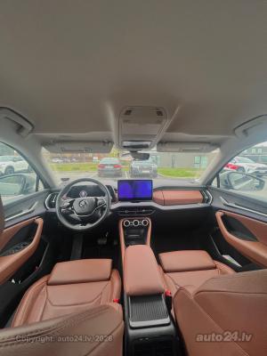 Grey Skoda Kodiaq 2024 in Tallinn, with an engine capacity of 1.50 L and mileage of 22 thousand km for 41000 €, photo 7 on AUTOMOTO.COM.LV