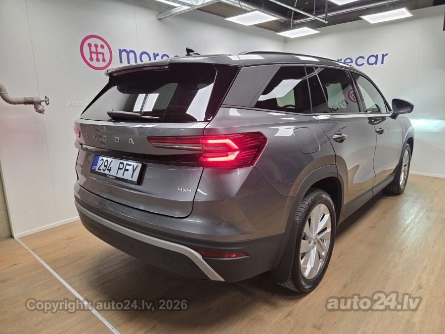Серый Шкода Kodiaq 2024 в Таллин, объемом двигателя 2.00 л и пробегом 25 тыс. км за 41900 €, фото 7 на AUTOMOTO.COM.LV