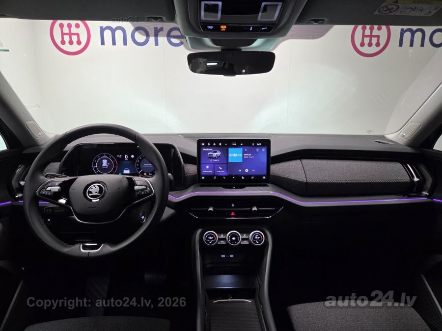 Серый Шкода Kodiaq 2024 в Таллин, объемом двигателя 2.00 л и пробегом 25 тыс. км за 41900 €, фото 9 на AUTOMOTO.COM.LV