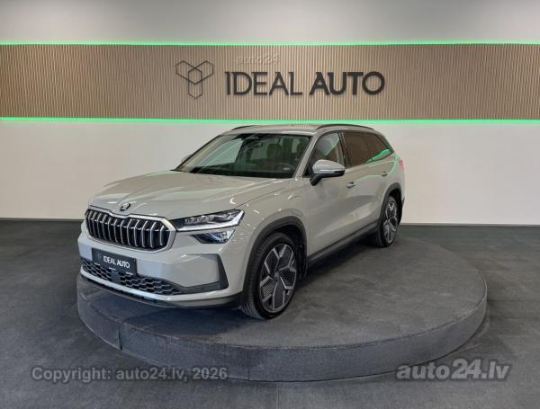 Grey Skoda Kodiaq 2024 in Tallinn, with an engine capacity of 1.50 L and mileage of 27 thousand km for 39990 €, photo 1 on AUTOMOTO.COM.LV