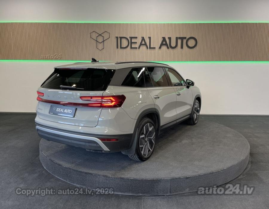 Серый Шкода Kodiaq 2024 в Таллин, объемом двигателя 1.50 л и пробегом 27 тыс. км за 39990 €, фото 5 на AUTOMOTO.COM.LV