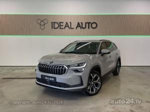 Pelēks Skoda Kodiaq 2024 Tallina, ar dzinēja tilpumu 1.50 L un nobraukumu 23 tūkst. km par 39890 €, foto  vietnē AUTOMOTO.COM.LV