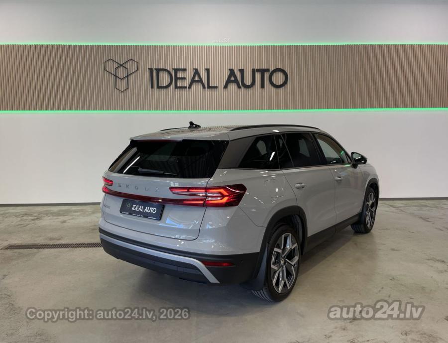 Pelēks Skoda Kodiaq 2024 Tallina, ar dzinēja tilpumu 1.50 L un nobraukumu 23 tūkst. km par 39890 €, foto 5 vietnē AUTOMOTO.COM.LV