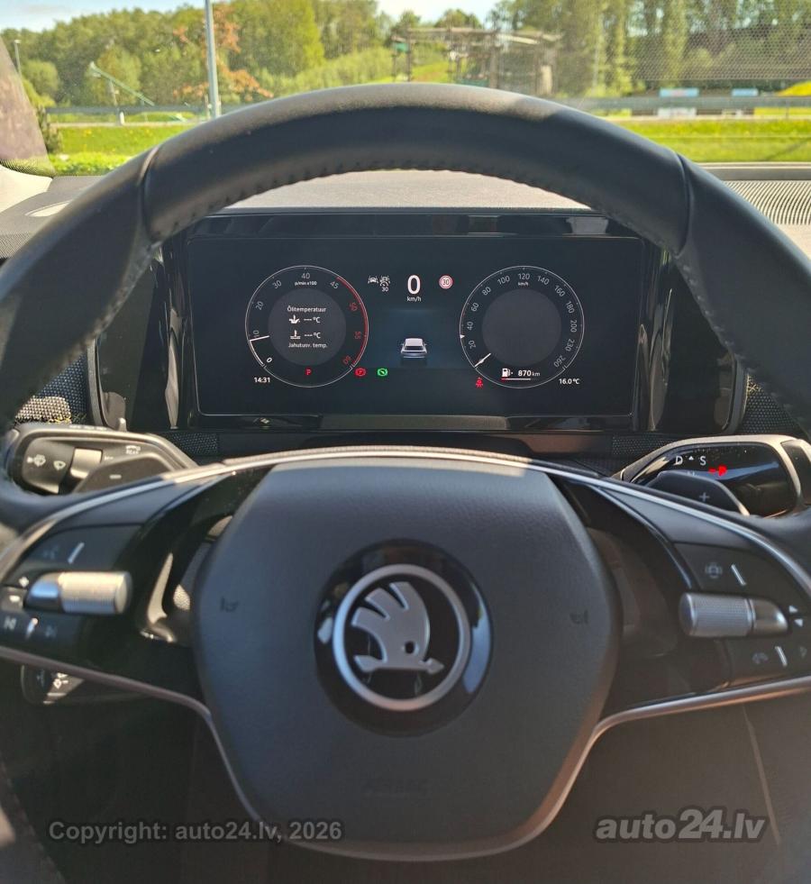 Grey Skoda Kodiaq 2024 in Tallinn, with an engine capacity of 2.00 L and mileage of 31 thousand km for 39900 €, photo 12 on AUTOMOTO.COM.LV