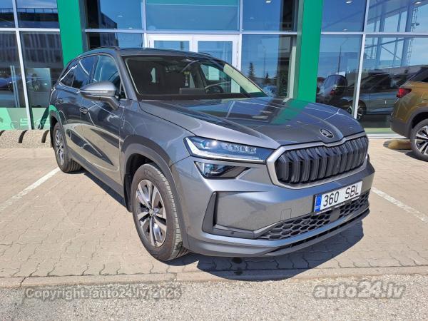 Grey Skoda Kodiaq 2024 in Tartu, with an engine capacity of 2.00 L and mileage of 13 thousand km for 43900 €, photo 1 on AUTOMOTO.COM.LV