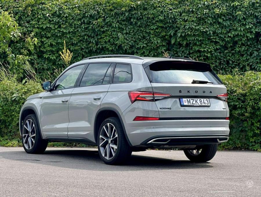 Серый Шкода Kodiaq 2024 в Вильнюс, объемом двигателя 2.00 л и пробегом 72 тыс. км за 34900 €, фото 9 на AUTOMOTO.COM.LV