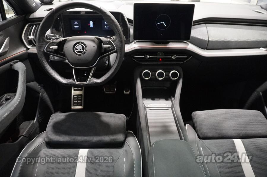 Pelēks Skoda Kodiaq 2024 Tallina, ar dzinēja tilpumu 2.00 L un nobraukumu 29 tūkst. km par 46900 €, foto 17 vietnē AUTOMOTO.COM.LV