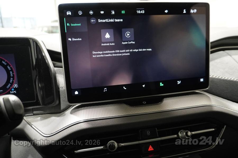 Pelēks Skoda Kodiaq 2024 Tallina, ar dzinēja tilpumu 2.00 L un nobraukumu 29 tūkst. km par 46900 €, foto 21 vietnē AUTOMOTO.COM.LV