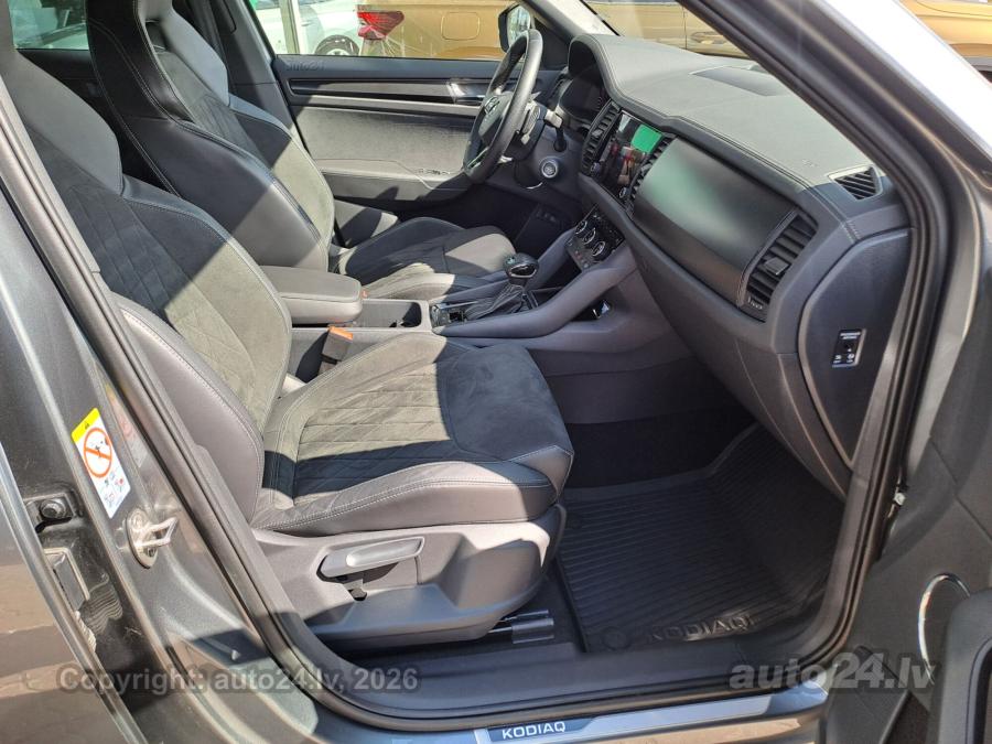 Серый Шкода Kodiaq 2024 в Тарту, объемом двигателя 2.00 л и пробегом 35 тыс. км за 40000 €, фото 6 на AUTOMOTO.COM.LV