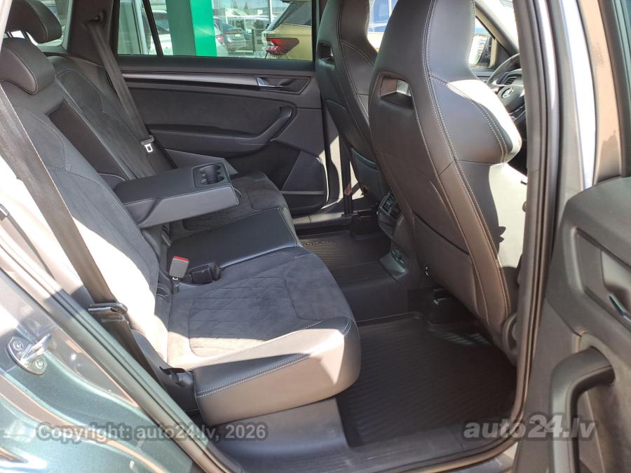 Серый Шкода Kodiaq 2024 в Тарту, объемом двигателя 2.00 л и пробегом 35 тыс. км за 40000 €, фото 7 на AUTOMOTO.COM.LV