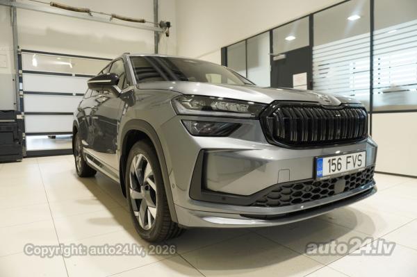 Серый Шкода Kodiaq 2024 в Таллин, объемом двигателя 1.50 л и пробегом 9 тыс. км за 41000 €, фото 5 на AUTOMOTO.COM.LV
