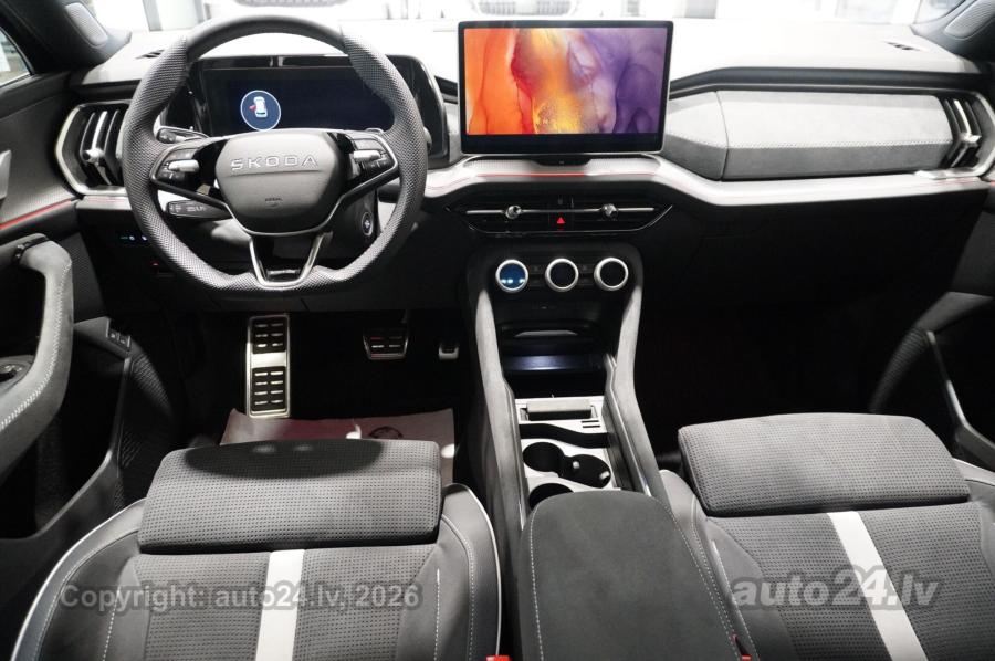 Серый Шкода Kodiaq 2024 в Таллин, объемом двигателя 1.50 л и пробегом 9 тыс. км за 41000 €, фото 13 на AUTOMOTO.COM.LV