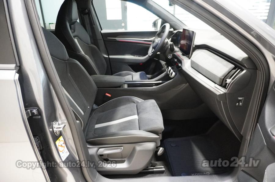 Серый Шкода Kodiaq 2024 в Таллин, объемом двигателя 1.50 л и пробегом 9 тыс. км за 41000 €, фото 15 на AUTOMOTO.COM.LV