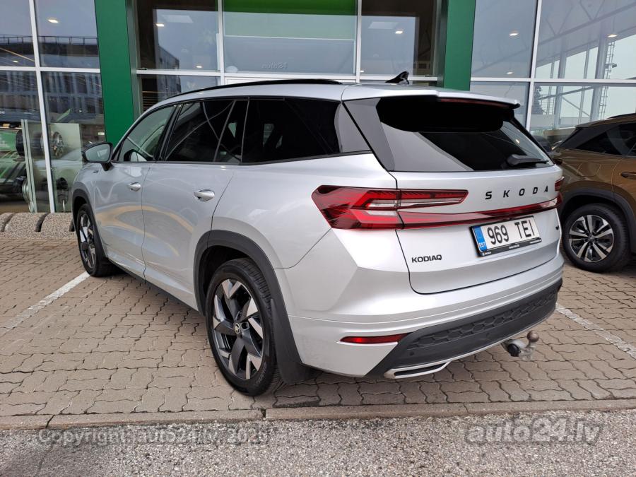 Grey Skoda Kodiaq 2024 in Tartu, with an engine capacity of 2.00 L and mileage of 64 thousand km for 45900 €, photo 3 on AUTOMOTO.COM.LV