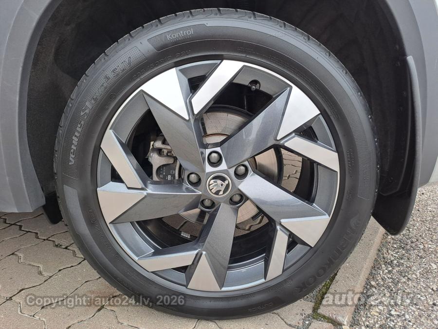 Grey Skoda Kodiaq 2024 in Tartu, with an engine capacity of 2.00 L and mileage of 64 thousand km for 45900 €, photo 9 on AUTOMOTO.COM.LV