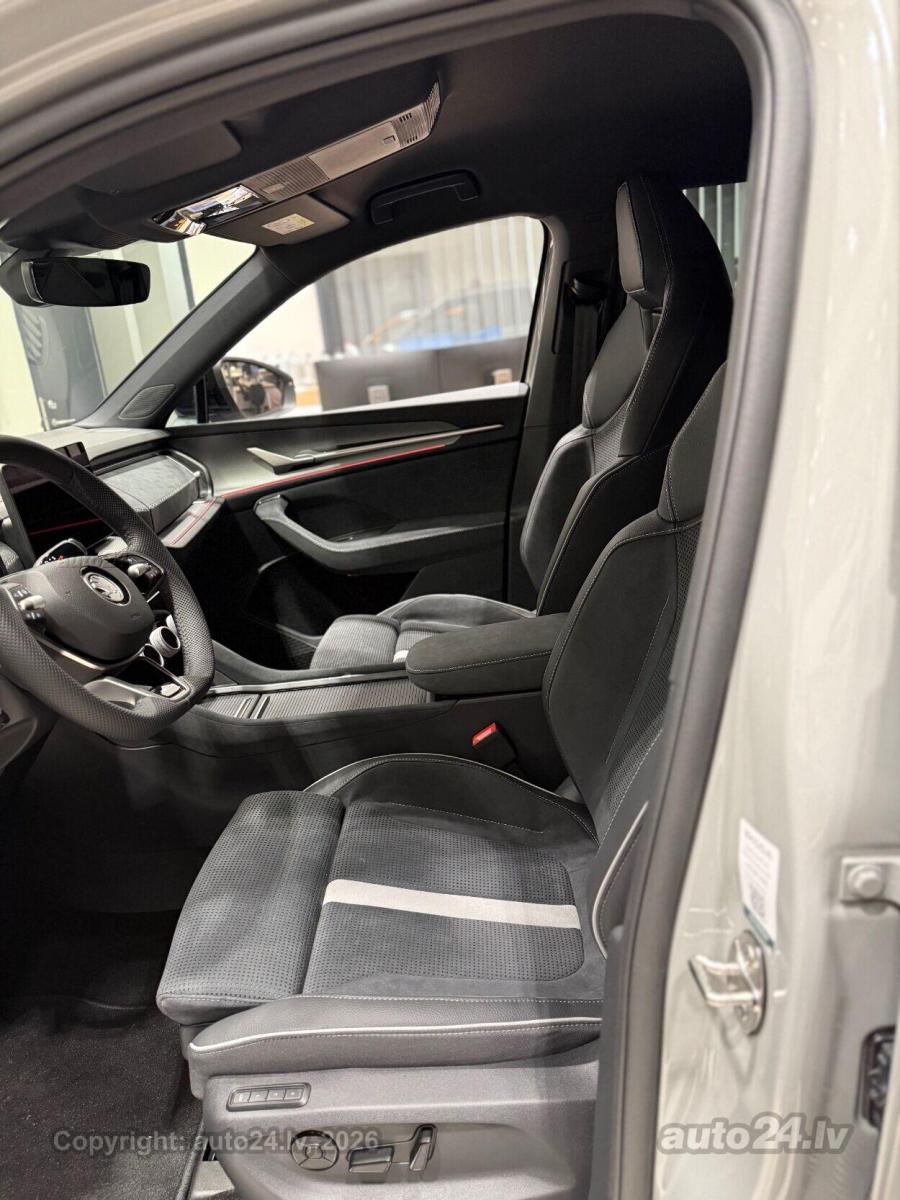 Grey Skoda Kodiaq 2025 in Rakvere, with an engine capacity of 1.50 L and mileage of 6 thousand km for 44300 €, photo 11 on AUTOMOTO.COM.LV