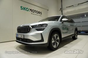 Pelēks Skoda Kodiaq 2025 Tallina, ar dzinēja tilpumu 1.50 L un nobraukumu 9 tūkst. km par 41900 €, foto  vietnē AUTOMOTO.COM.LV