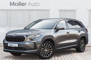Pelēks Skoda Kodiaq 2025 Ventspils, ar dzinēja tilpumu 1.50 L un nobraukumu 29 tūkst. km par 37950 €, foto  vietnē AUTOMOTO.COM.LV