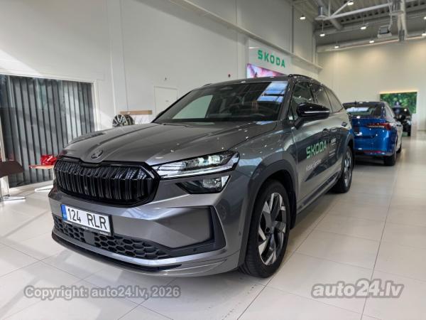 Pelēks Skoda Kodiaq 2026 Rakvere, ar dzinēja tilpumu 1.50 L un nobraukumu 1 tūkst. km par 44200 €, foto 1 vietnē AUTOMOTO.COM.LV