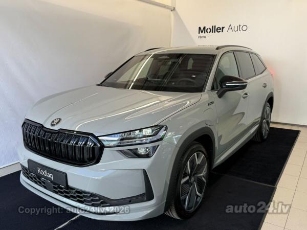 Grey Skoda Kodiaq 2026 in Parnu, with an engine capacity of 1.50 L and mileage of 5 thousand km for 47510 €, photo 1 on AUTOMOTO.COM.LV
