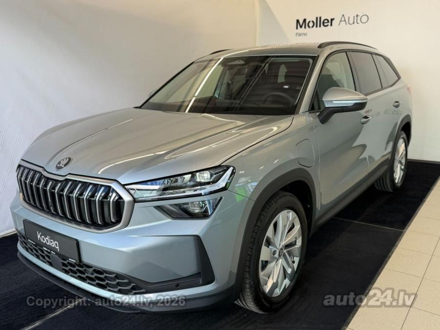 Grey Skoda Kodiaq 2026 in Parnu, with an engine capacity of 1.50 L and mileage of 5 thousand km for 41601 €, photo 1 on AUTOMOTO.COM.LV