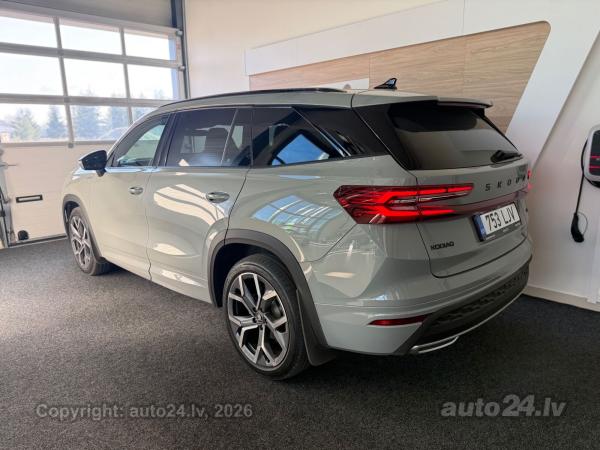Pelēks Skoda Kodiaq 2026 Rakvere, ar dzinēja tilpumu 2.00 L un nobraukumu 4 tūkst. km par 55900 €, foto 2 vietnē AUTOMOTO.COM.LV