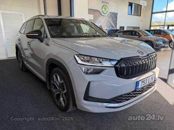 Pelēks Skoda Kodiaq 2026 Rakvere, ar dzinēja tilpumu 2.00 L un nobraukumu 4 tūkst. km par 55900 €, foto 3 vietnē AUTOMOTO.COM.LV