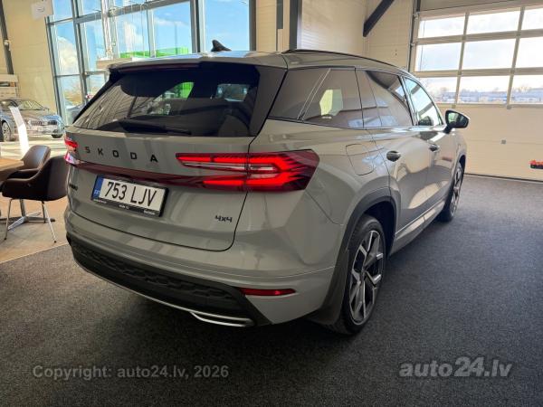 Pelēks Skoda Kodiaq 2026 Rakvere, ar dzinēja tilpumu 2.00 L un nobraukumu 4 tūkst. km par 55900 €, foto 5 vietnē AUTOMOTO.COM.LV