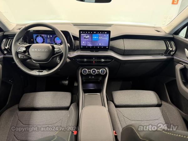 Grey Skoda Kodiaq 2026 in Parnu, with an engine capacity of 1.50 L and mileage of 5 thousand km for 41351 €, photo 5 on AUTOMOTO.COM.LV
