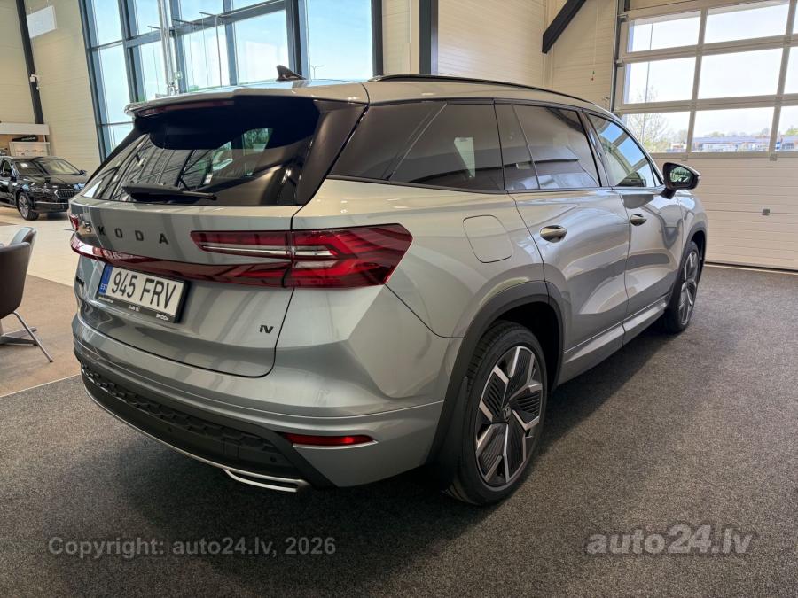 Серый Шкода Kodiaq 2026 в Раквере, объемом двигателя 1.50 л и пробегом 200 тыс. км за 46940 €, фото 4 на AUTOMOTO.COM.LV