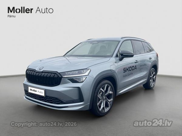 Pelēks Skoda Kodiaq 2026 Pērnava, ar dzinēja tilpumu 1.50 L un nobraukumu 2 tūkst. km par 44900 €, foto 1 vietnē AUTOMOTO.COM.LV