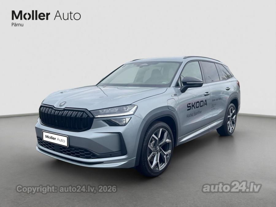 Grey Skoda Kodiaq 2026 in Parnu, with an engine capacity of 1.50 L and mileage of 2 thousand km for 44900 €, photo 1 on AUTOMOTO.COM.LV