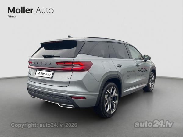Pelēks Skoda Kodiaq 2026 Pērnava, ar dzinēja tilpumu 1.50 L un nobraukumu 2 tūkst. km par 44900 €, foto 2 vietnē AUTOMOTO.COM.LV