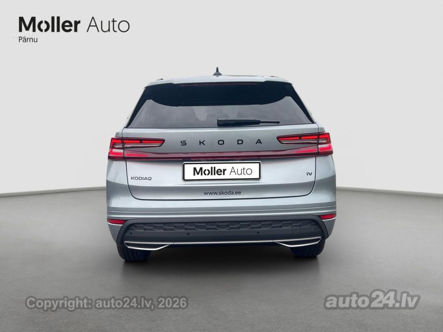 Grey Skoda Kodiaq 2026 in Parnu, with an engine capacity of 1.50 L and mileage of 2 thousand km for 44900 €, photo 5 on AUTOMOTO.COM.LV