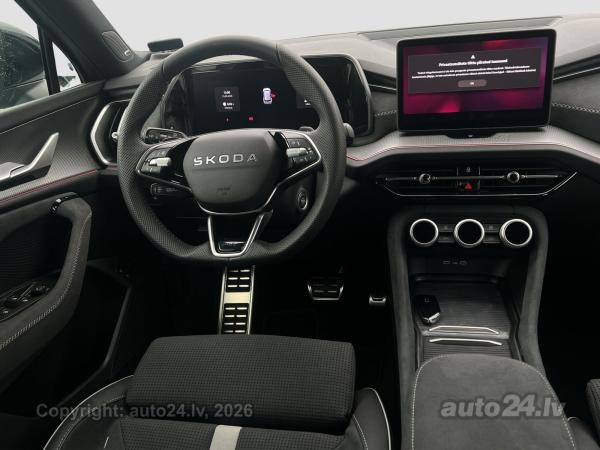 Pelēks Skoda Kodiaq 2026 Pērnava, ar dzinēja tilpumu 1.50 L un nobraukumu 2 tūkst. km par 44900 €, foto 6 vietnē AUTOMOTO.COM.LV