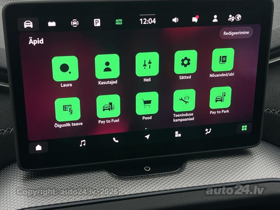Grey Skoda Kodiaq 2026 in Parnu, with an engine capacity of 1.50 L and mileage of 2 thousand km for 44900 €, photo 9 on AUTOMOTO.COM.LV