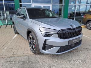 Grey Skoda Kodiaq 2026 in Tartu, with an engine capacity of 2.00 L and mileage of 6 thousand km for 55900 €, photo  on AUTOMOTO.COM.LV