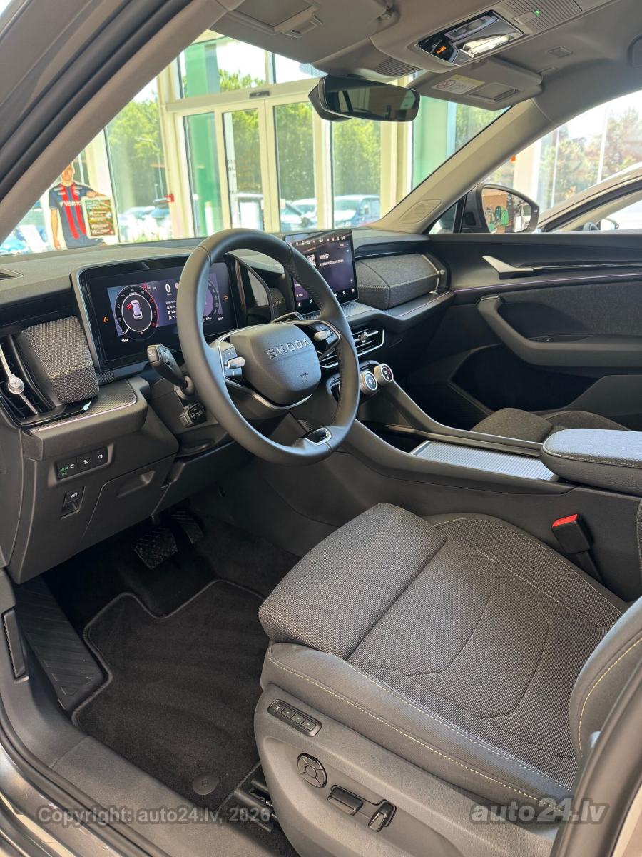 Pelēks Skoda Kodiaq 2026 Paide, ar dzinēja tilpumu 0.00 L un nobraukumu 10 tūkst. km par 45950 €, foto 7 vietnē AUTOMOTO.COM.LV