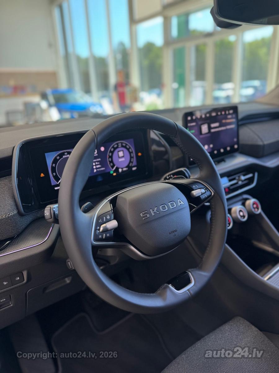 Pelēks Skoda Kodiaq 2026 Paide, ar dzinēja tilpumu 0.00 L un nobraukumu 10 tūkst. km par 45950 €, foto 9 vietnē AUTOMOTO.COM.LV