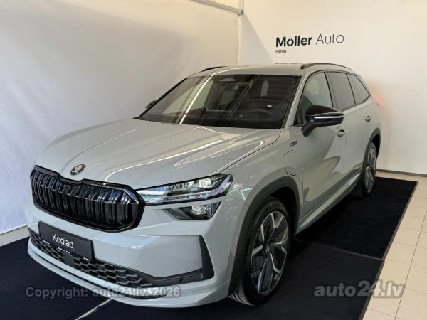 Grey Skoda Kodiaq 2026 in Parnu, with an engine capacity of 1.50 L and mileage of 0 thousand km for 44990 €, photo 1 on AUTOMOTO.COM.LV