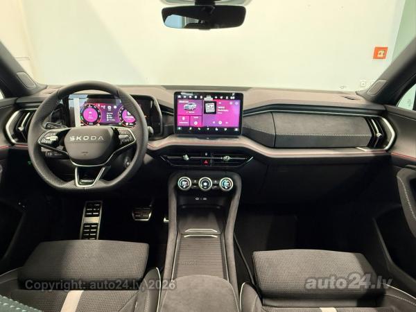 Grey Skoda Kodiaq 2026 in Parnu, with an engine capacity of 1.50 L and mileage of 0 thousand km for 44990 €, photo 6 on AUTOMOTO.COM.LV