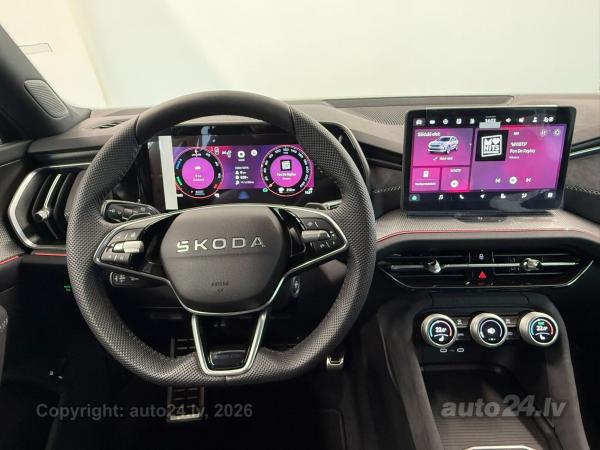 Grey Skoda Kodiaq 2026 in Parnu, with an engine capacity of 1.50 L and mileage of 0 thousand km for 44990 €, photo 7 on AUTOMOTO.COM.LV