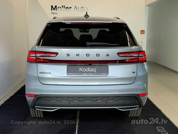 Grey Skoda Kodiaq 2026 in Parnu, with an engine capacity of 1.50 L and mileage of 0 thousand km for 44990 €, photo 5 on AUTOMOTO.COM.LV