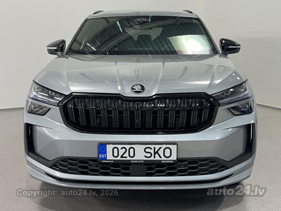 Pelēks Skoda Kodiaq 2026 Tallina, ar dzinēja tilpumu 2.00 L un nobraukumu 6 tūkst. km par 44900 €, foto 3 vietnē AUTOMOTO.COM.LV