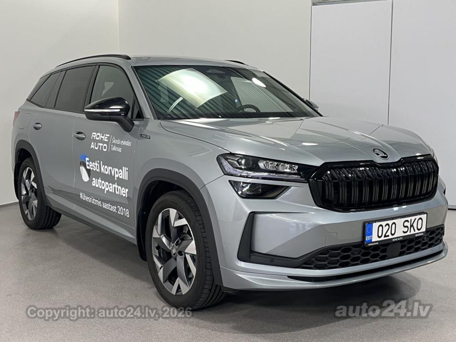 Pelēks Skoda Kodiaq 2026 Tallina, ar dzinēja tilpumu 2.00 L un nobraukumu 6 tūkst. km par 44900 €, foto 4 vietnē AUTOMOTO.COM.LV