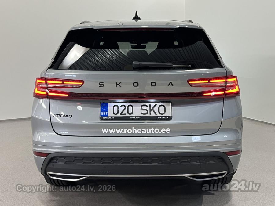 Pelēks Skoda Kodiaq 2026 Tallina, ar dzinēja tilpumu 2.00 L un nobraukumu 6 tūkst. km par 44900 €, foto 5 vietnē AUTOMOTO.COM.LV
