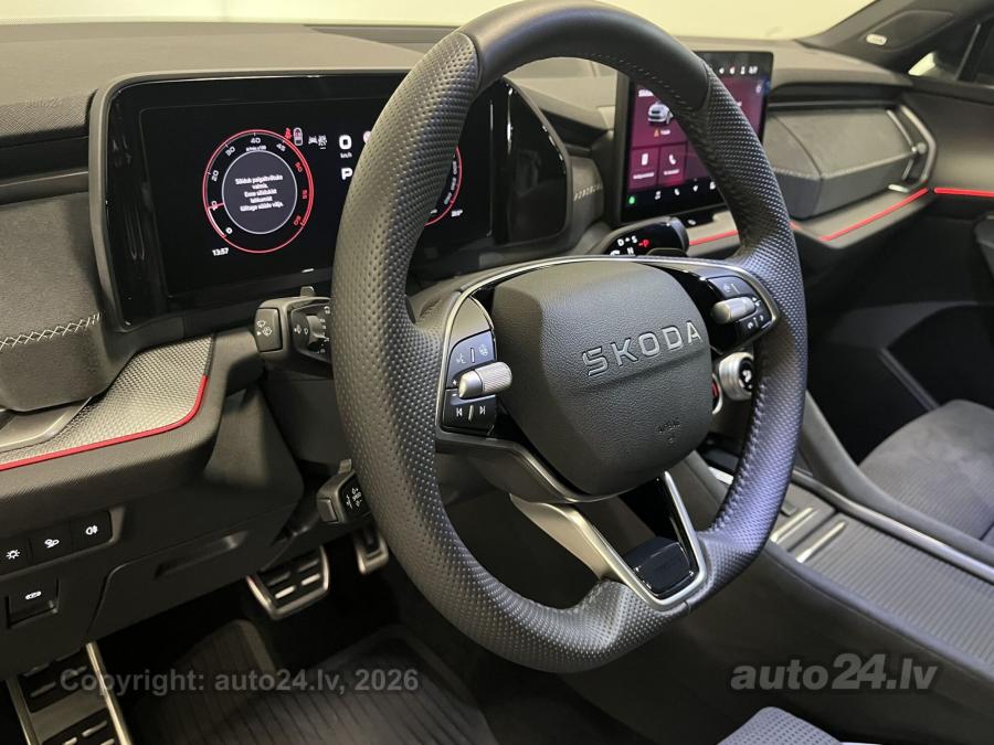 Pelēks Skoda Kodiaq 2026 Tallina, ar dzinēja tilpumu 2.00 L un nobraukumu 6 tūkst. km par 44900 €, foto 8 vietnē AUTOMOTO.COM.LV