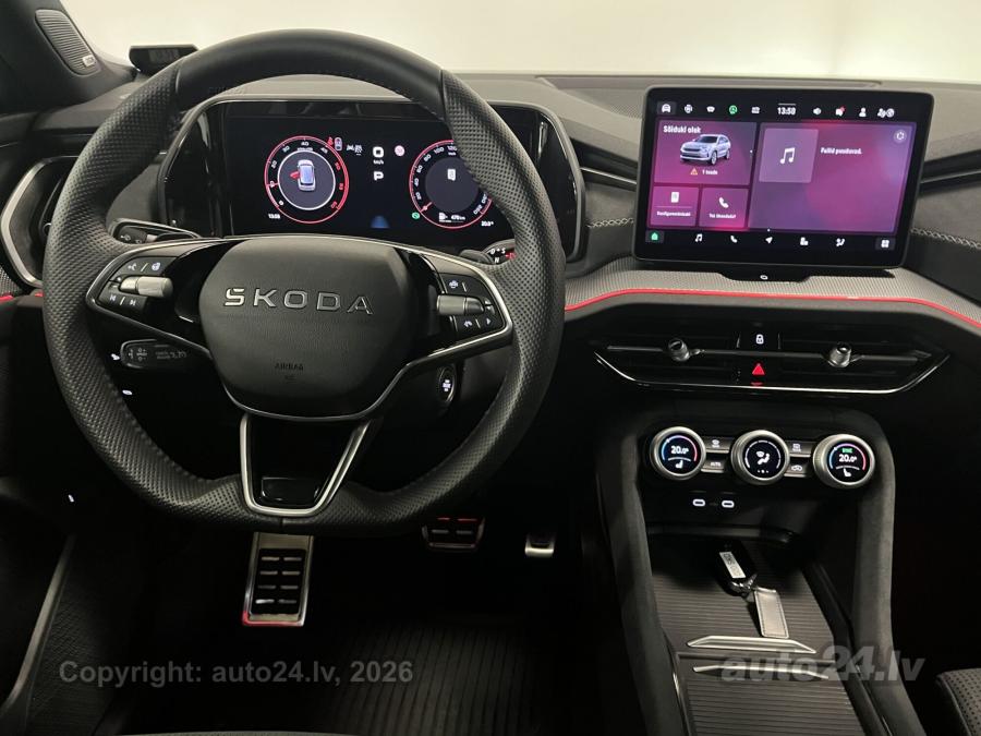 Pelēks Skoda Kodiaq 2026 Tallina, ar dzinēja tilpumu 2.00 L un nobraukumu 6 tūkst. km par 44900 €, foto 13 vietnē AUTOMOTO.COM.LV