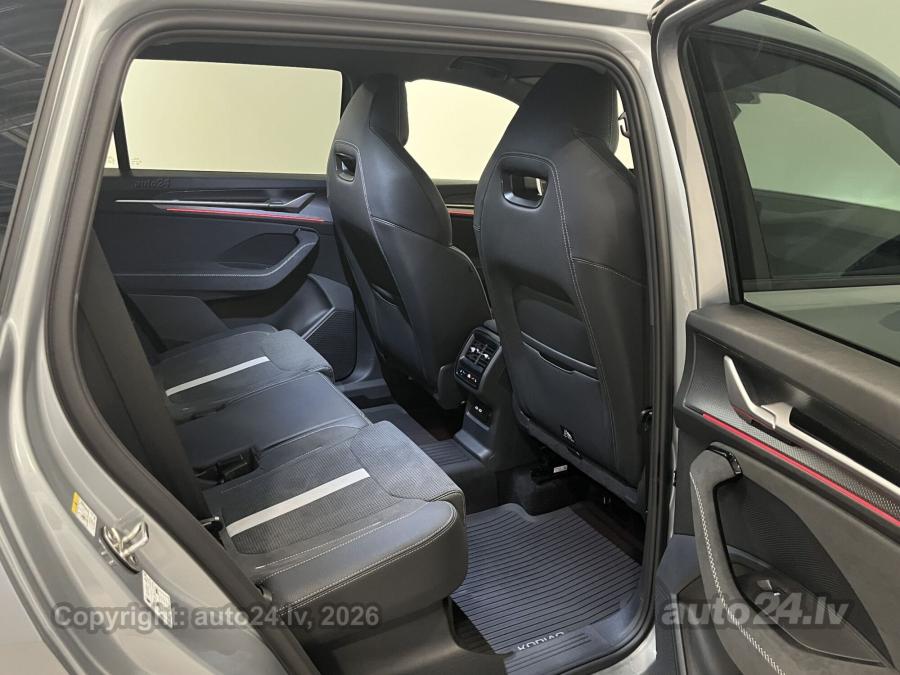 Pelēks Skoda Kodiaq 2026 Tallina, ar dzinēja tilpumu 2.00 L un nobraukumu 6 tūkst. km par 44900 €, foto 17 vietnē AUTOMOTO.COM.LV