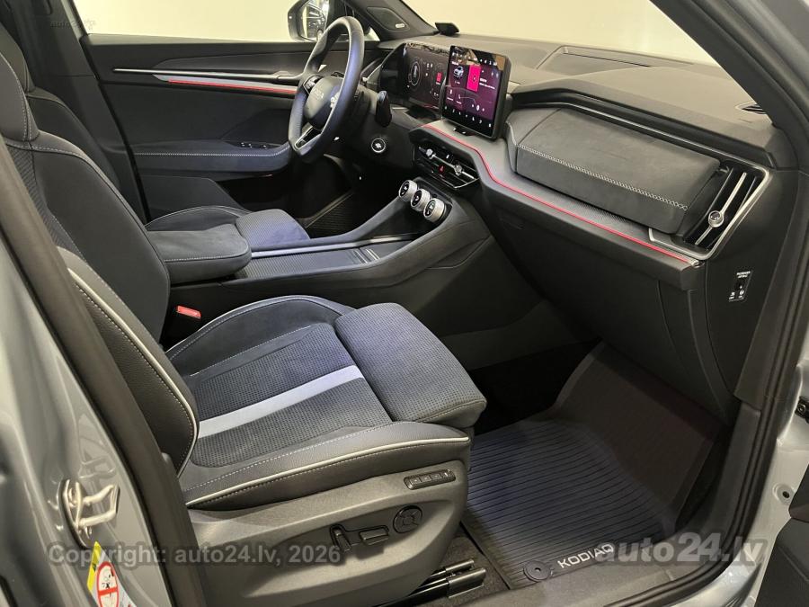 Pelēks Skoda Kodiaq 2026 Tallina, ar dzinēja tilpumu 2.00 L un nobraukumu 6 tūkst. km par 44900 €, foto 19 vietnē AUTOMOTO.COM.LV
